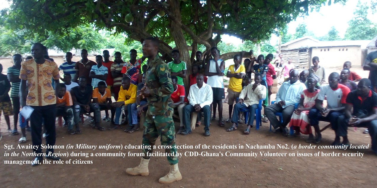 CDD-Ghana moves to enhance Ghana’s border security - Ghana Center for ...